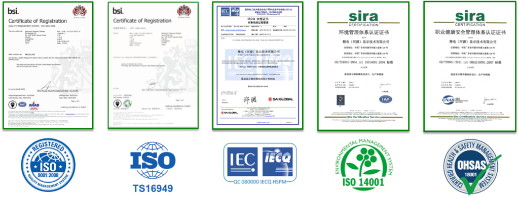 Automotive Displays - BOE Varitronix USA